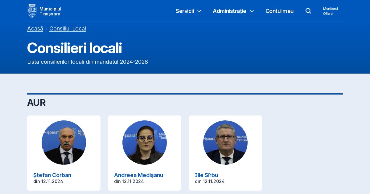 Consilieri Locali