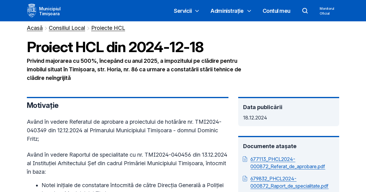 Proiect HCL din 2024-12-18