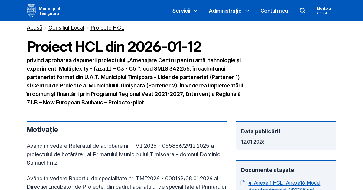 Proiect HCL din 2026-01-12