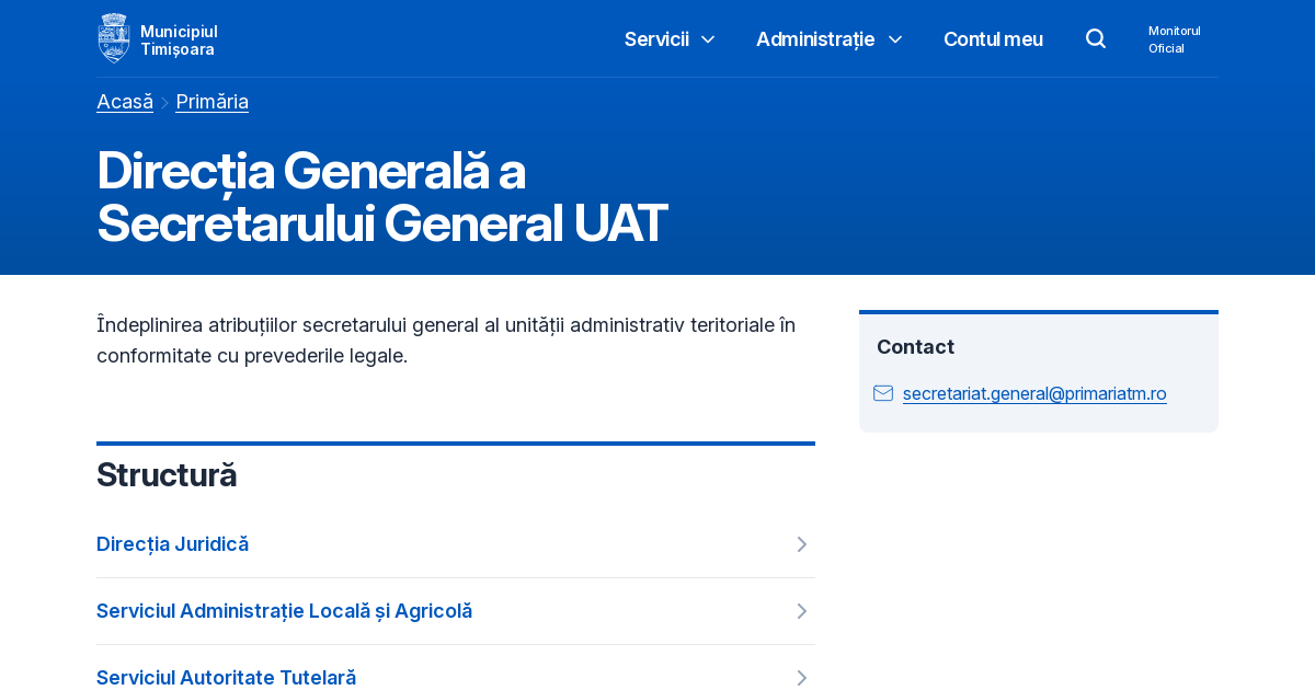 Direcția Secretariat General